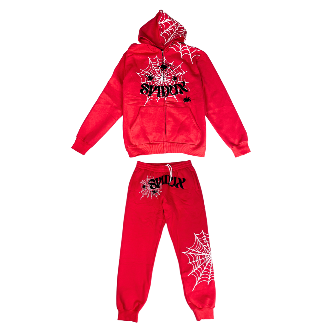 Spidux - Essential Tracksuit (RED) – Leized