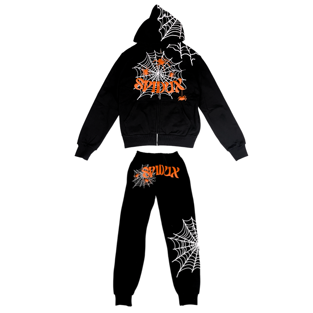 Spidux - Essential Tracksuit (BLACK) – Leized