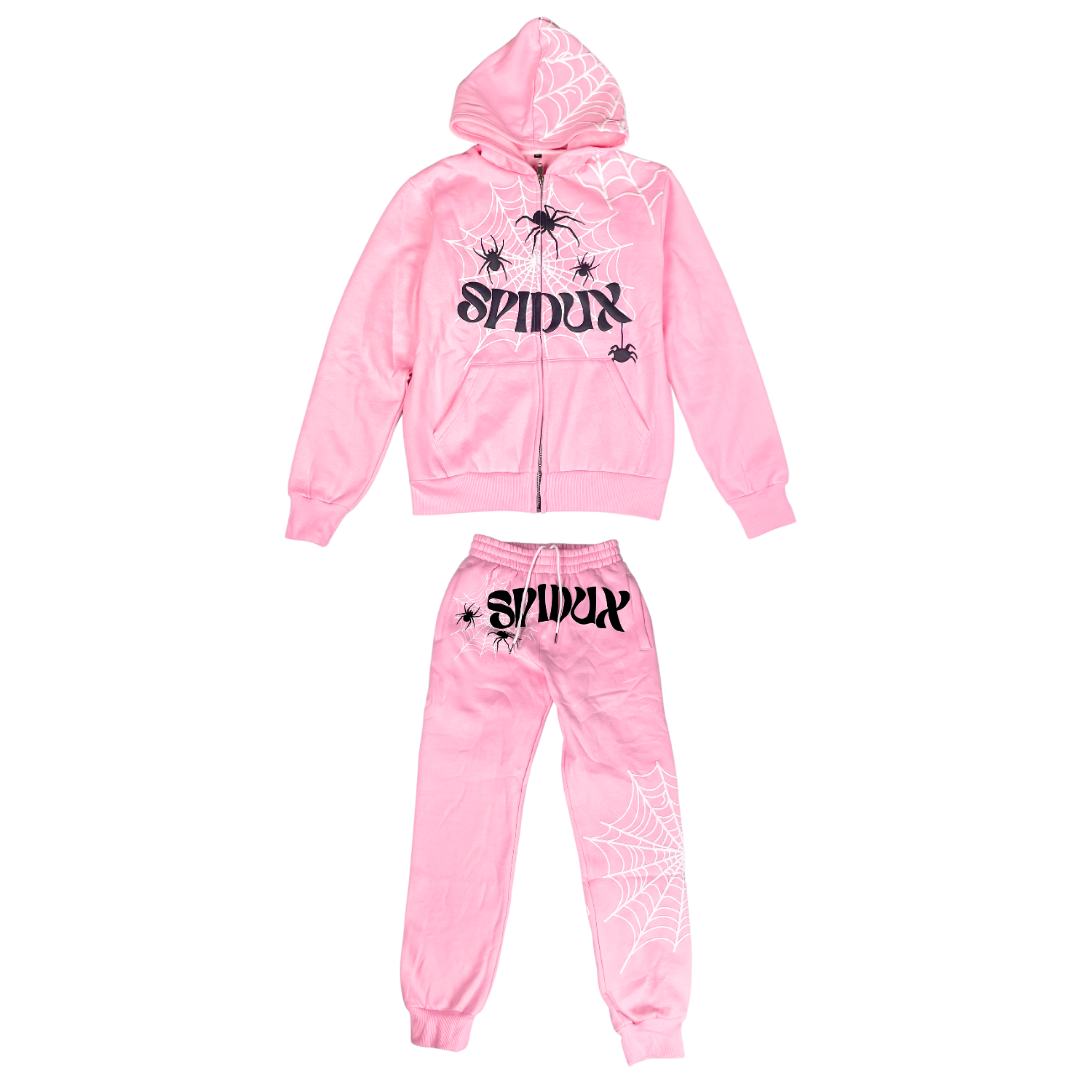 Spidux - Essential Tracksuit (PINK) – Leized